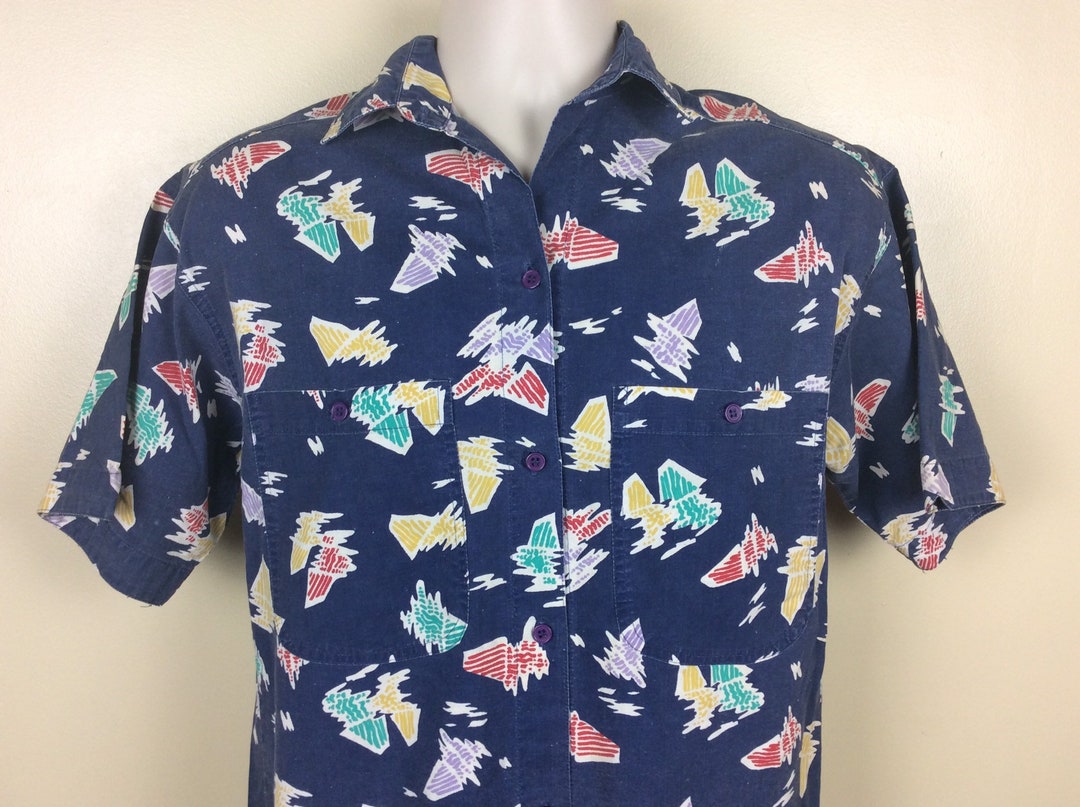 VTG 80er 90er Jahre Tippy Tops Kurzarm Button Down Aloha Shirt - Etsy ...