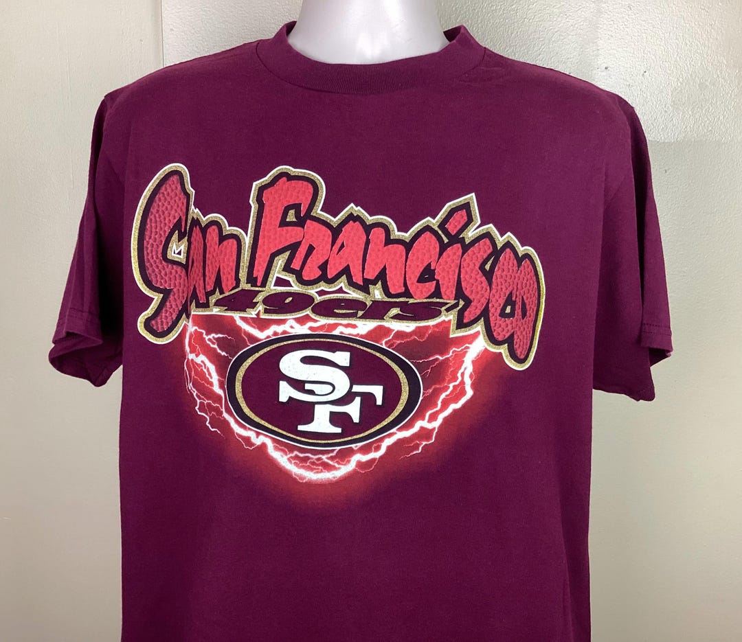 Vtg 90s San Francisco 49ers Tie Dye T-shirt XL/XXL Tultex NFL Team - Etsy