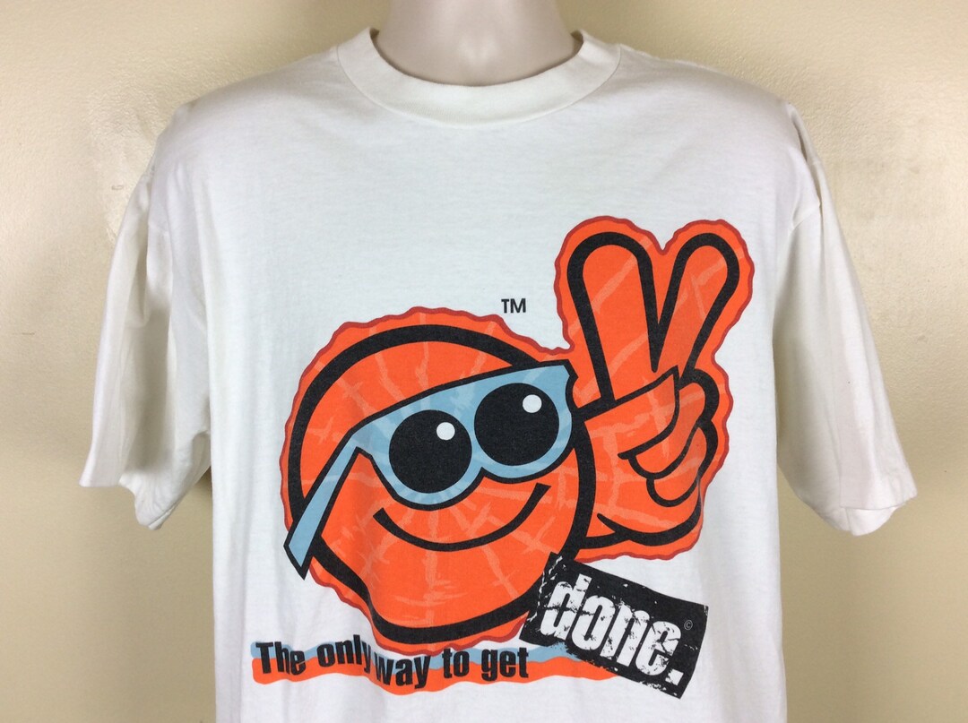 Vtg 90s Tanning Bed Inc Sun Logo T-shirt White XL Single Stitch Buffalo ...