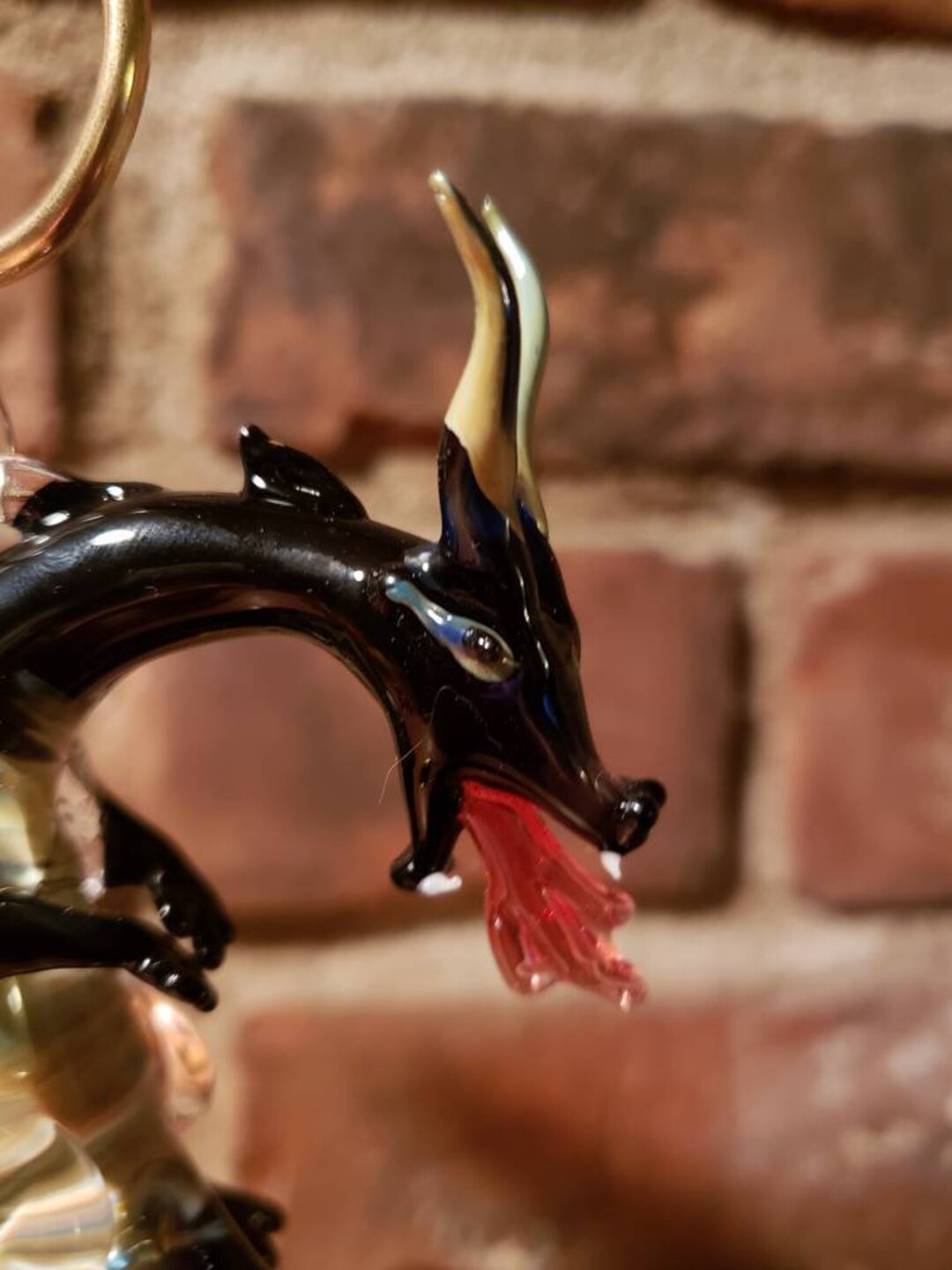 Toothy Maw Fire Dragon - Etsy