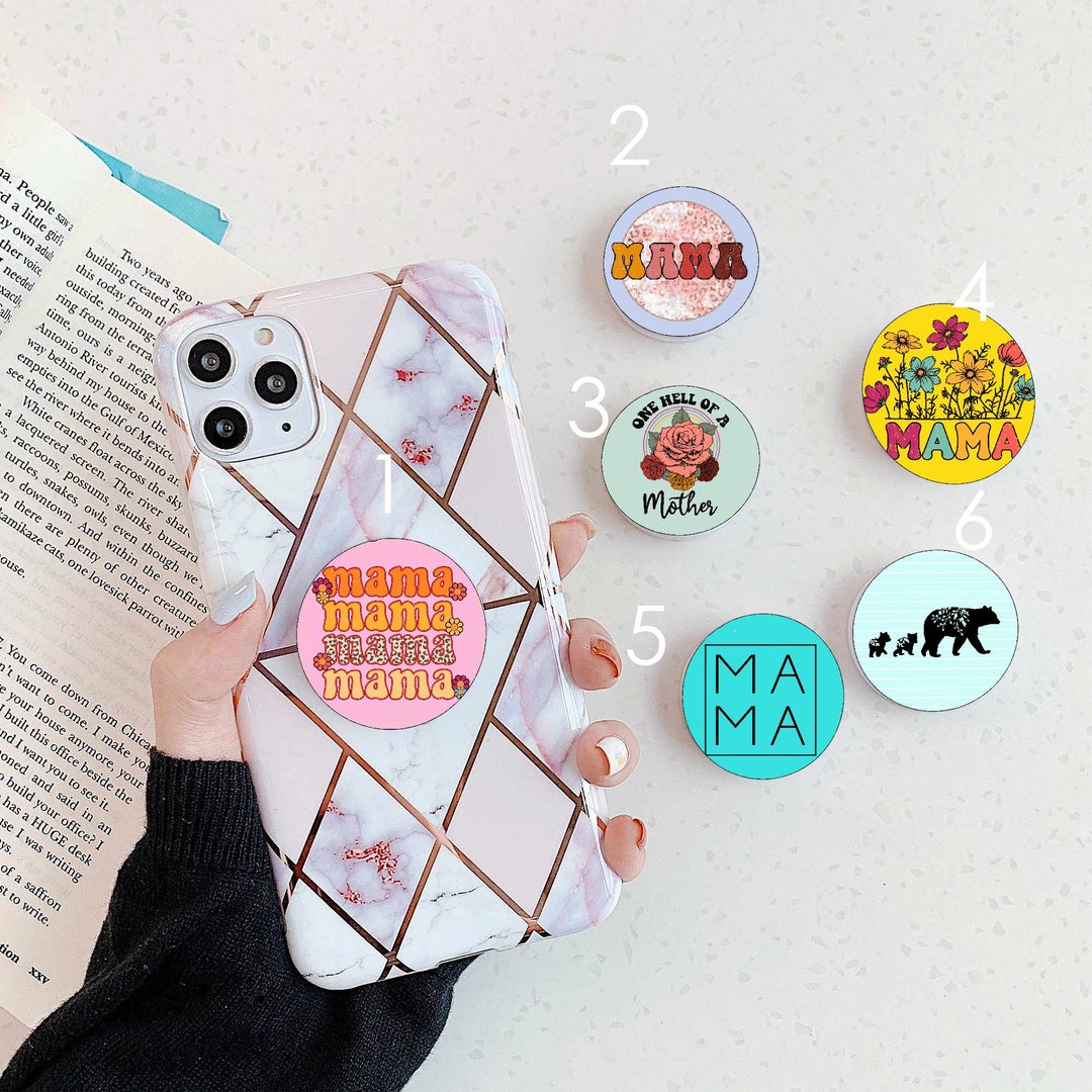 Mama Phone Grip | Mom Mother Phone Holder | Mama Bear Gift - Etsy