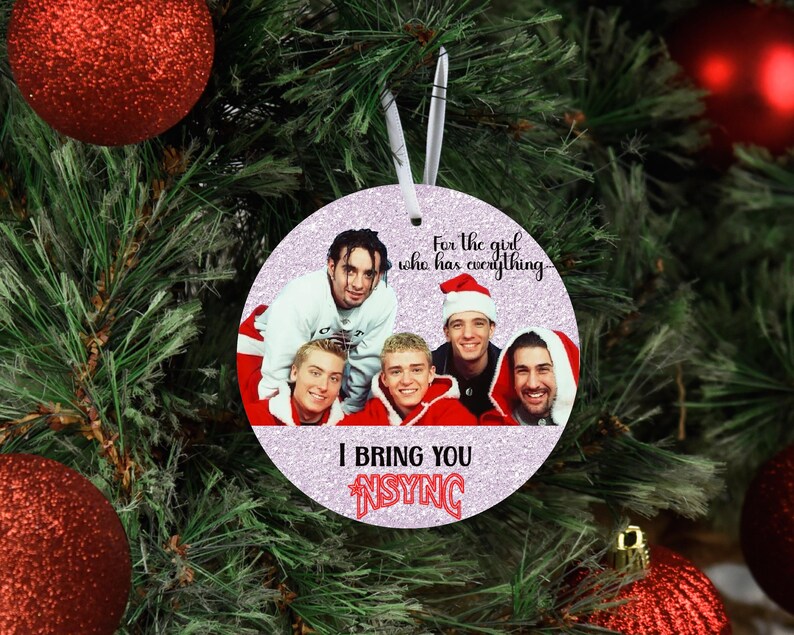 NSYNC Christmas Ornament - Etsy