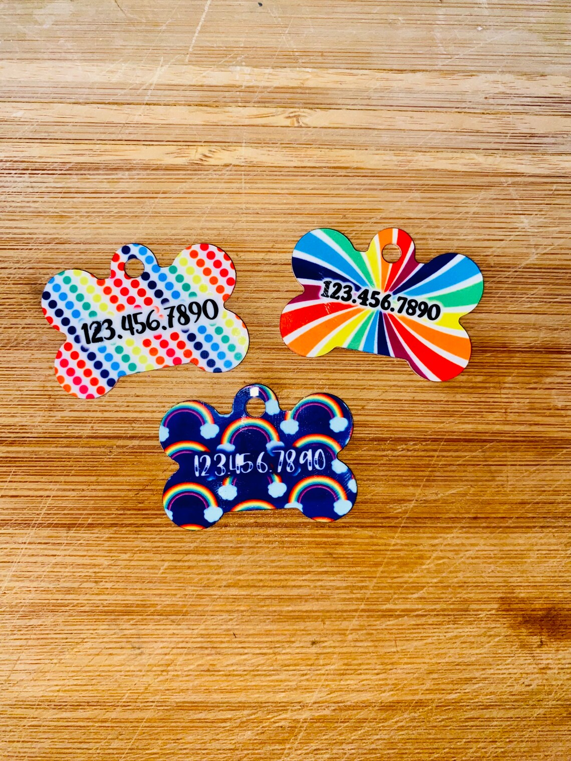 Pride Pet Id Tag LGBTQ Pet Id Tag Rainbow Pet Id Tag - Etsy