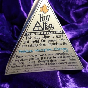 Tiny Altars for Positive Workplace Energy Handmade by Moderngoldfish - Etsy