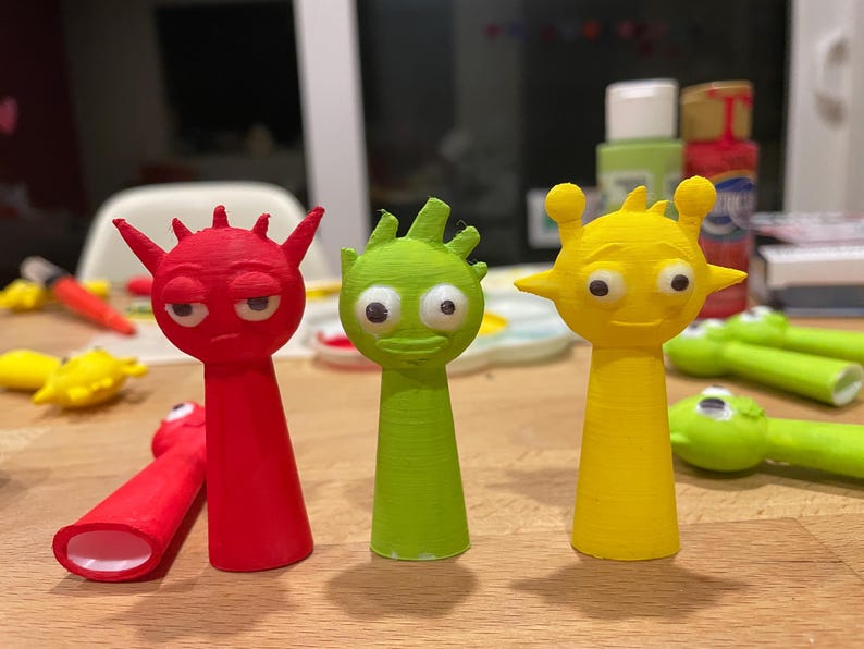 OWAKCX- Sprunki - 3D Printable File – Bring the Game to Life! - Etsy