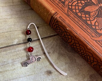 Red Truck Bookmark - Etsy