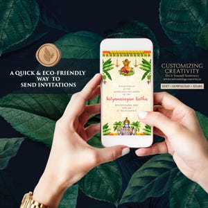 Satyanarayan Invitation Indian Puja Invite & Satyanarayan Katha Invite ...