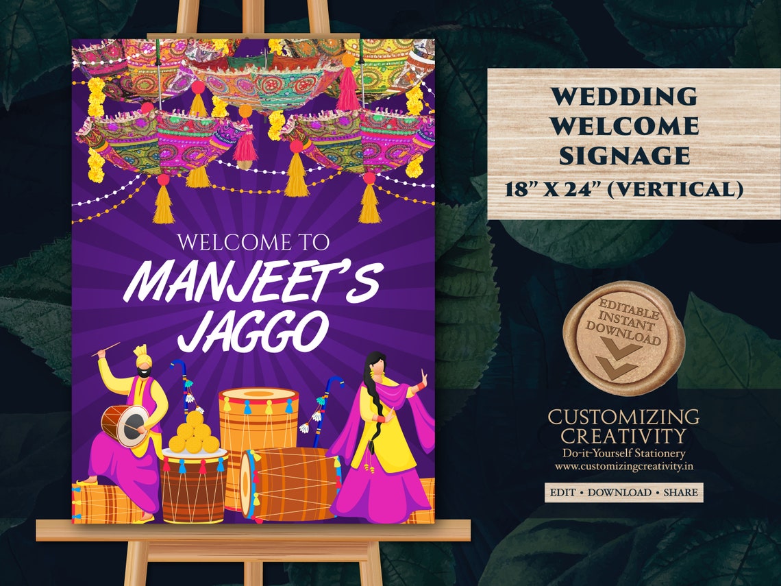 Jaggo Welcome Signs as Jaggo Signs Jago Welcome Sign as | Etsy