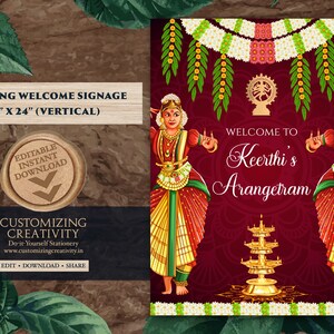 Arangetram Welcome Signs as Welcome Arangetram Signs, Indian ...