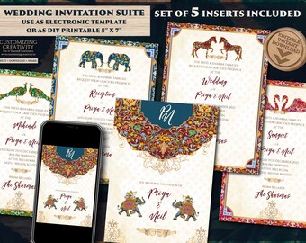 Hindu Wedding Program Indian Wedding Program Custom Wedding - Etsy