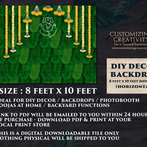 Mehndi Decor & Haldi Decorations, Seemantham Backdrop as Indian ...