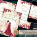 Digital Islamic Walima Card Muslim Invitations, Nikkah Invite Arabic ...