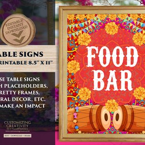 Food Station Signs Indian Wedding Decor, Indian Food Signs Henna ...