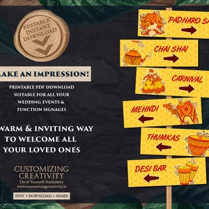 Mehndi Signages Mela as Rajasthani Welcome Signs Indian, Quirky Signs ...