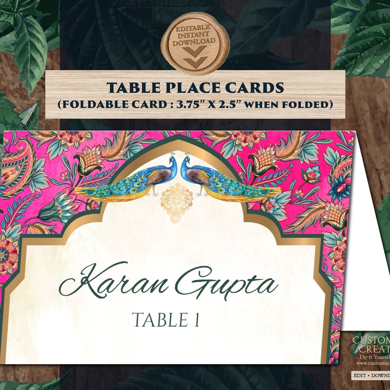 Fancy Place Cards - Etsy