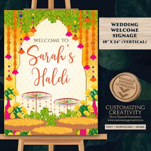 Haldi Welcome Board as Welcome to Haldi Signs, Haldi Welcome Signs ...