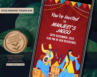 Bollywood Night Invite - Etsy