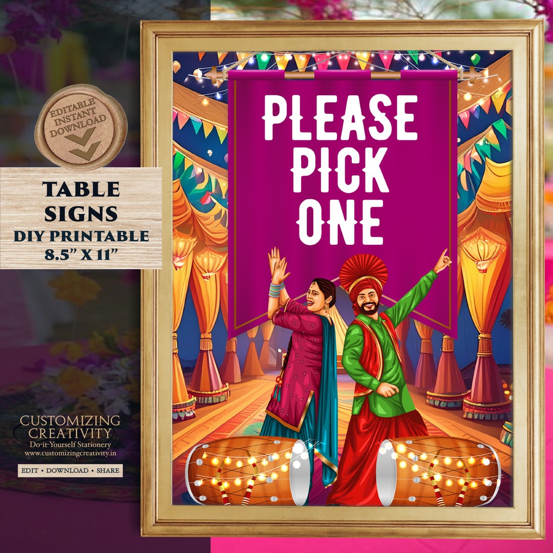 Jaggo Decoration Indian Wedding Decor as Mehndi Station, Mehndi Sign ...