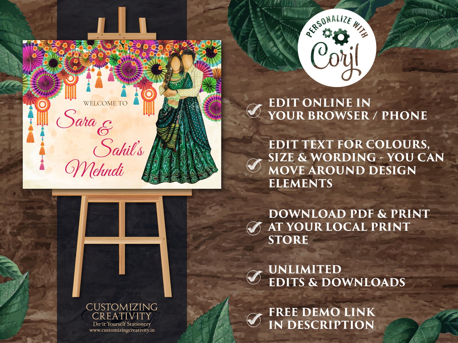 Mehndi Signs as Mehndi Poster Mehndi Decor Sign as Mehendi - Etsy