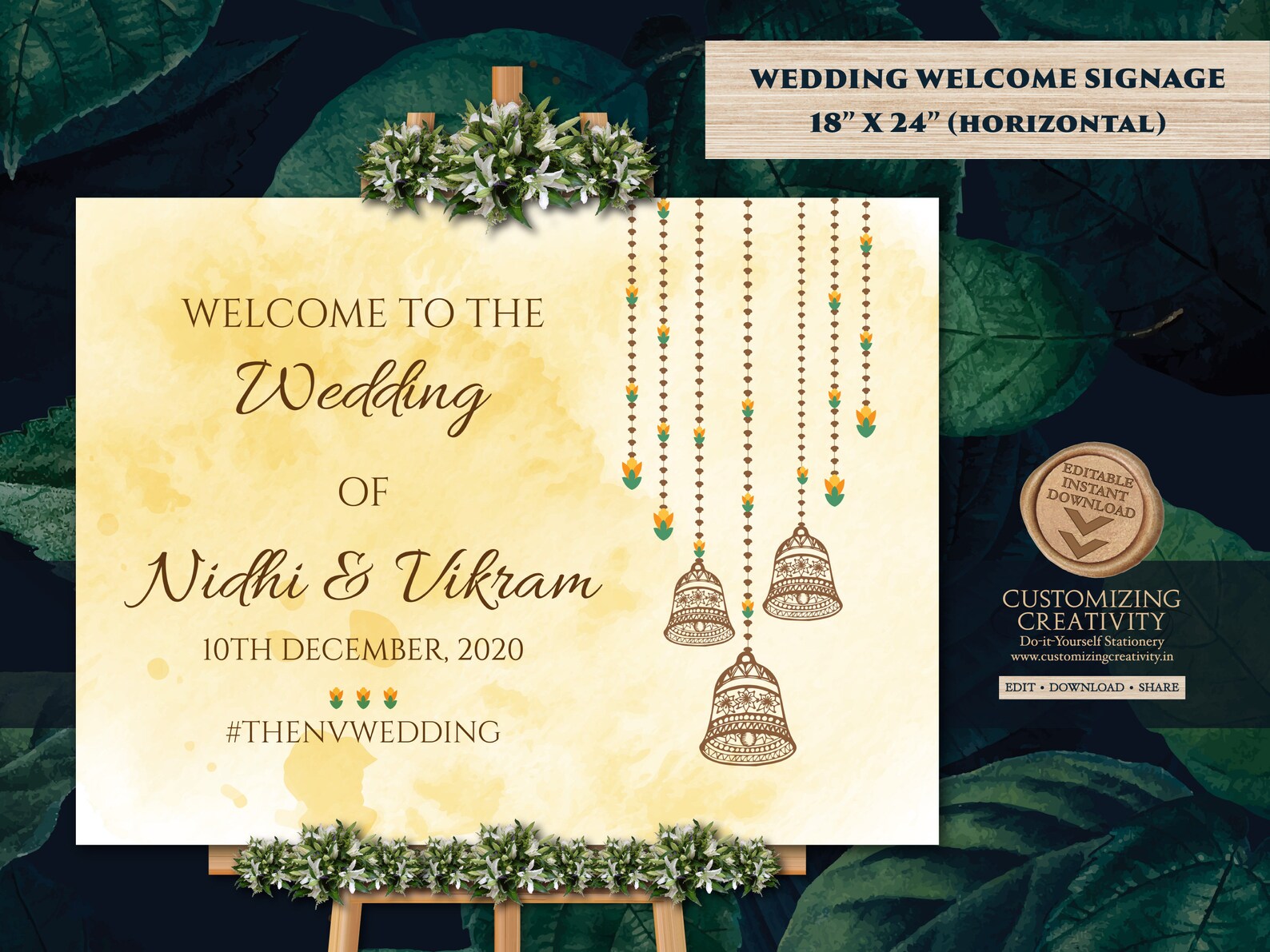 Indian Welcome Signage for Wedding Welcome Signs Indian - Etsy
