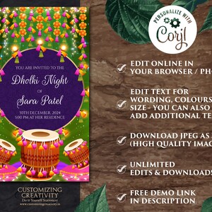 Pakistani Wedding Invites & Muslim Wedding Invites, Muslim Dholki Cards ...