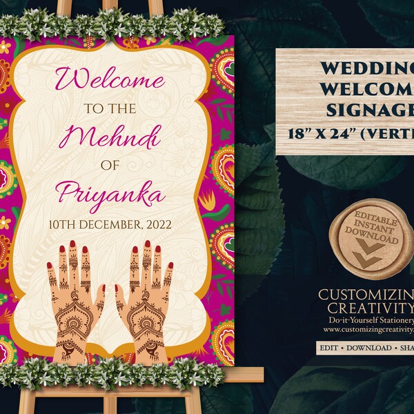 Mehndi Paisley - Etsy