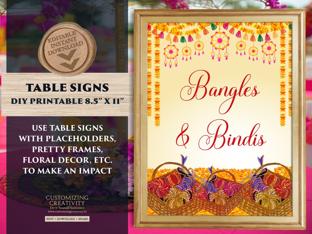 Bindi Station Sign Bangle Bar Sign, Bangle Station Signs & Bindi Bar ...