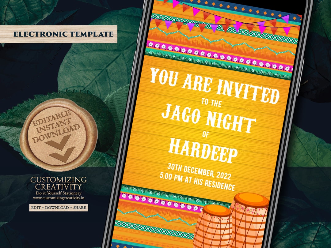 Invitations Jago Night Digital & Electronic Jago Invites, Jago Party ...