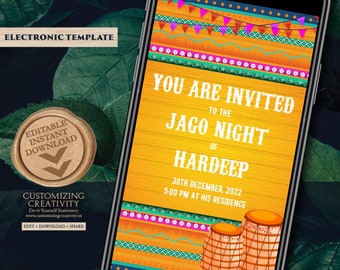 Jago Party Invite - Etsy