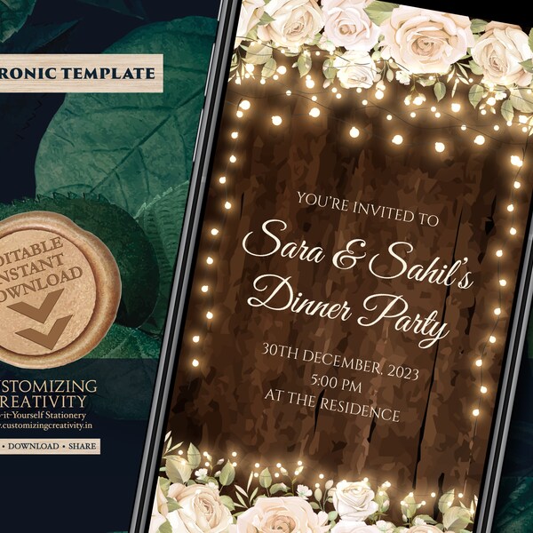 Indian Wedding Invitation - Etsy