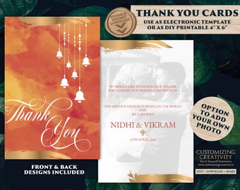 Hindu Thank You Cards - Etsy