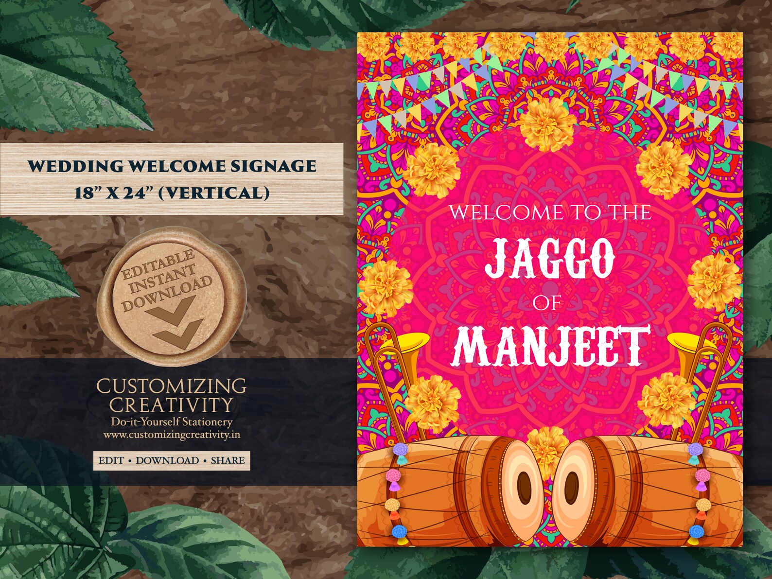 Jaggo Welcome Sign as Jaggo Sign Jago Welcome Sign as Jago - Etsy