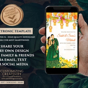 Mehendi Invitations, Mehndi Invitations as Mendhi Invites Henna Party ...