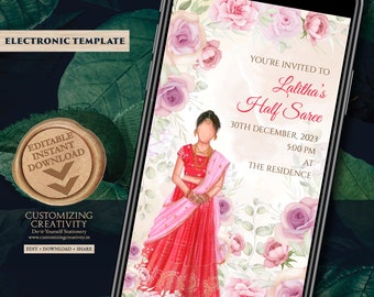 Sari Ceremony Cards - Etsy