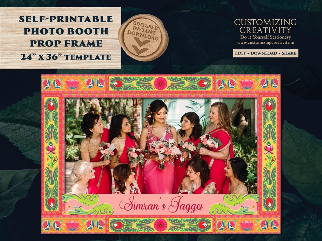 Jaggo Decor Photobooth & Jago Decor, Photobooth Prop Frame as Jaggo ...