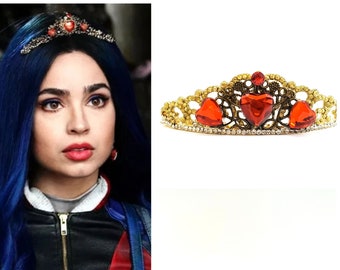 Evie Descendants 2 Crown, Disney Descendants 2 Tiara ,evie Costume,evie ...