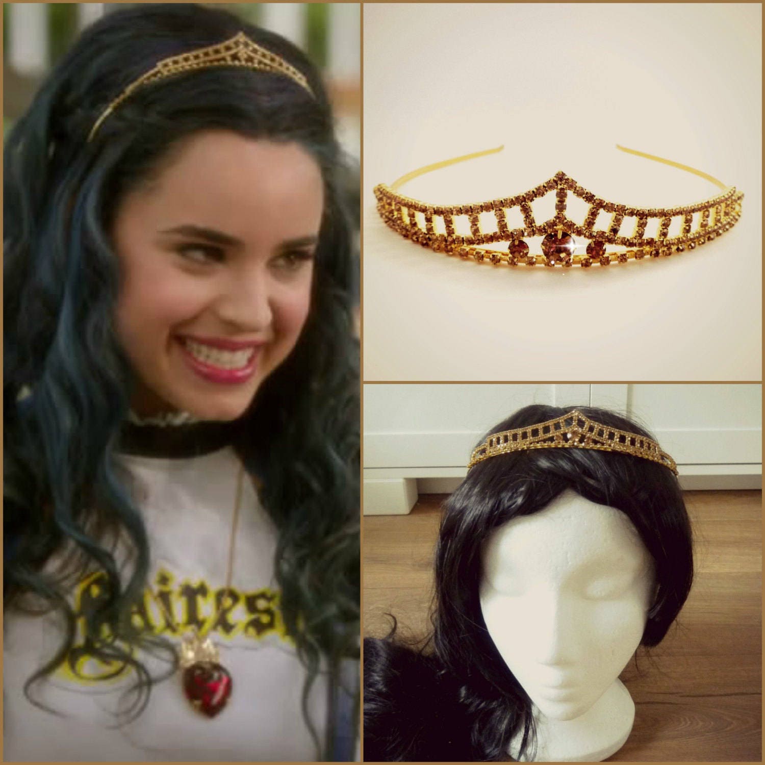 Disney Descendants 3 Tiara disney Descendants Crown Evie - Etsy