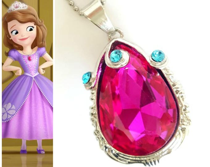 PRINCESS SOFIA Amulet, Sofia the First Amulet, Pink Amulet, Princess ...