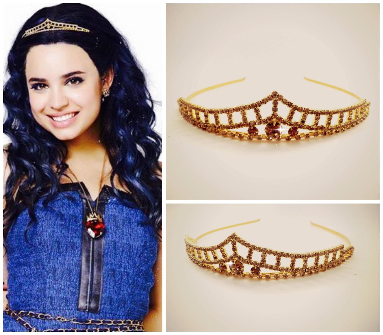 Disney Descendants 3 Tiara Disney Descendants Crown Evie | Etsy