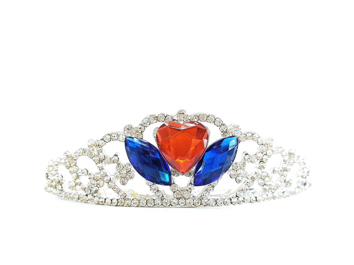 SALE !!!! Red Heart Crown Evie Descendants 3 Crown, Disney Descendants ...
