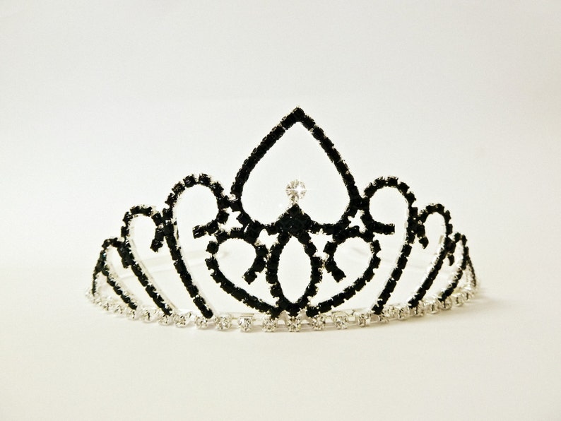 Black Swan Crwon Black Swan Tiara Gothic Fascinator Gothic - Etsy