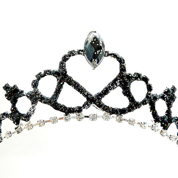 Black Tiara - Etsy