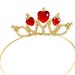 SALE !!!! Red Heart Crown Evie Descendants 2 Crown, Disney Descendants ...