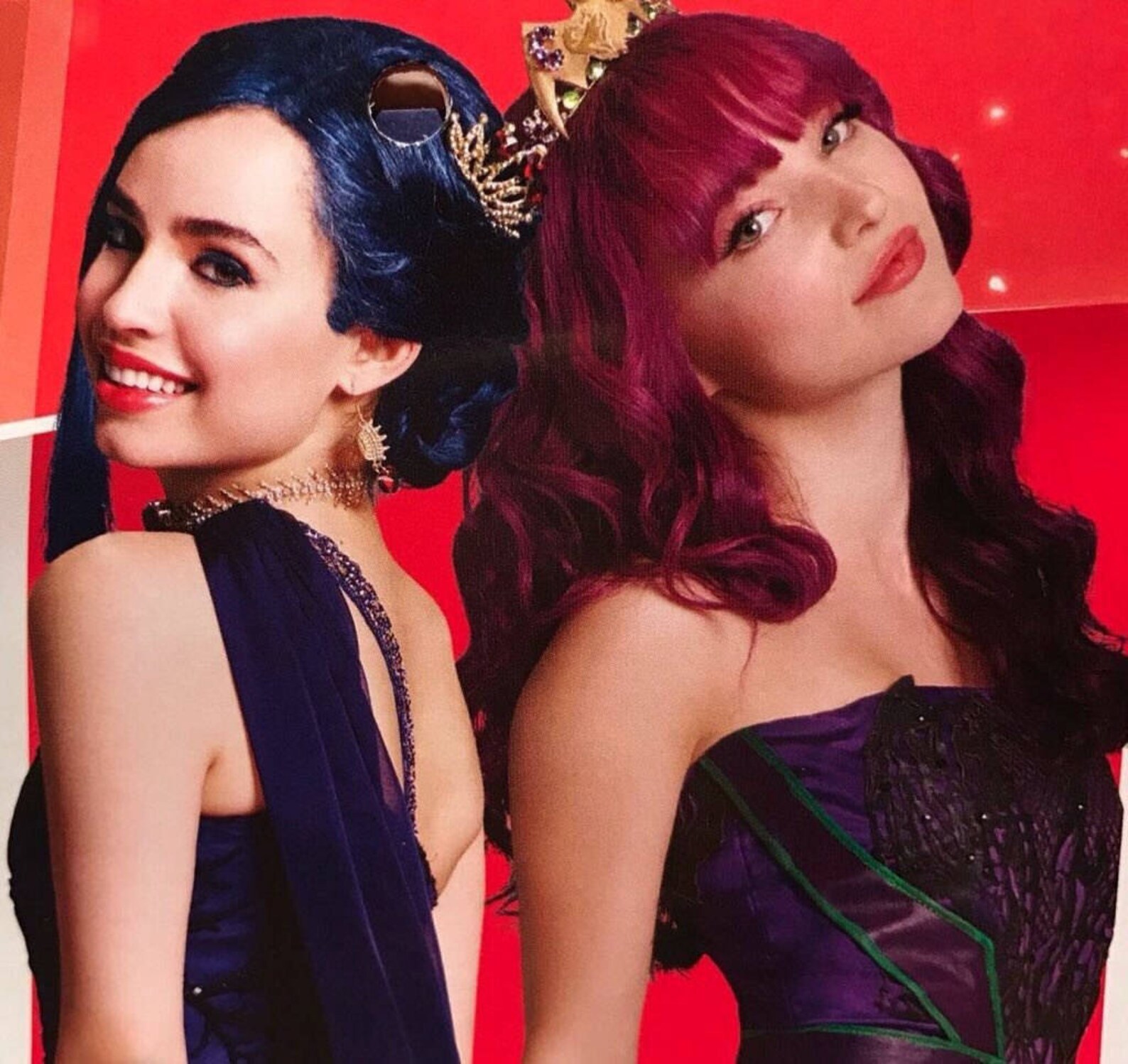 SALE !!!! Red Heart Crown Evie Descendants 2 Crown, Disney Descendants ...