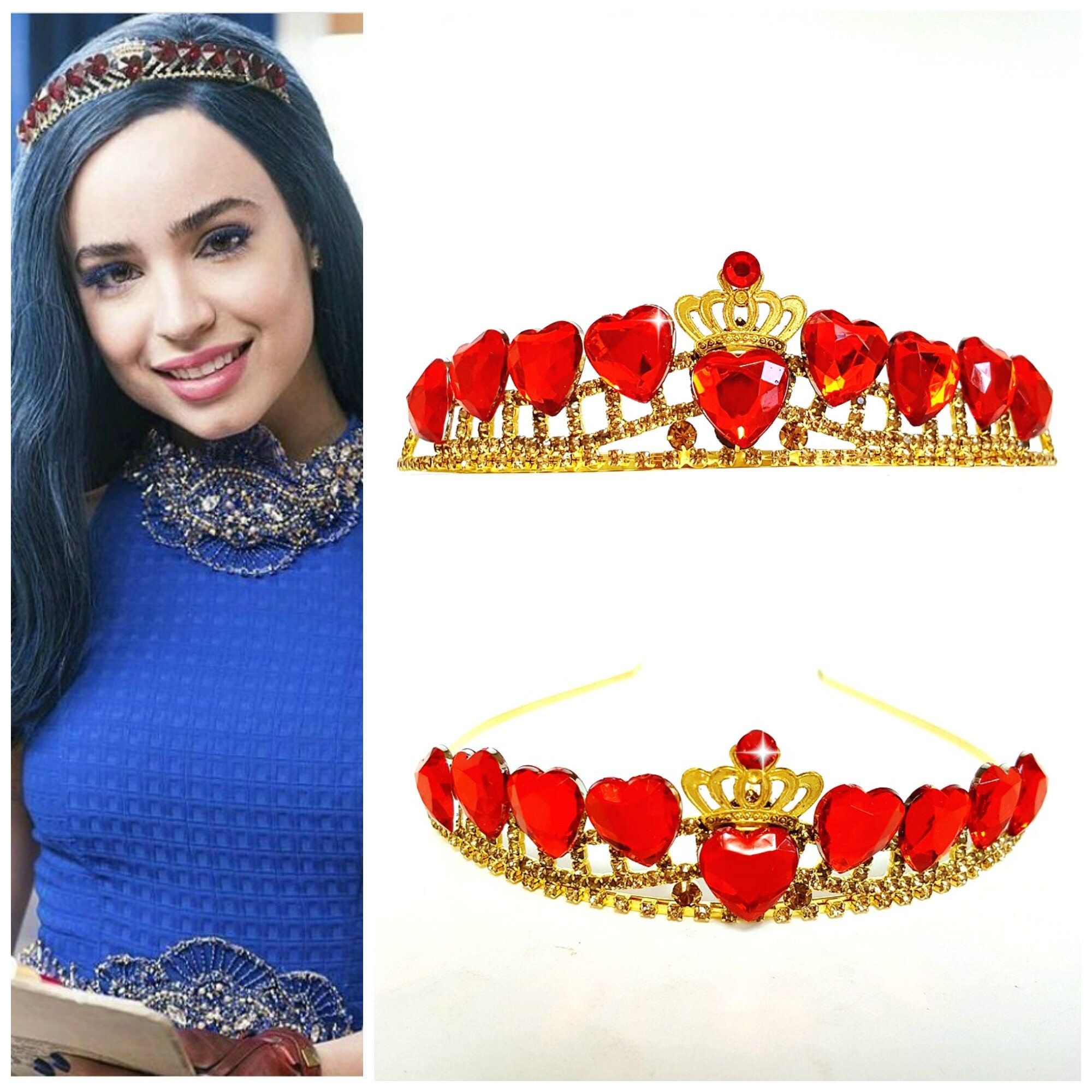 Evie Descendants 2 Crown Disney Descendants 2 Tiara evie - Etsy