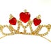 SALE !!!! Red Heart Crown Evie Descendants 2 Crown, Disney Descendants ...