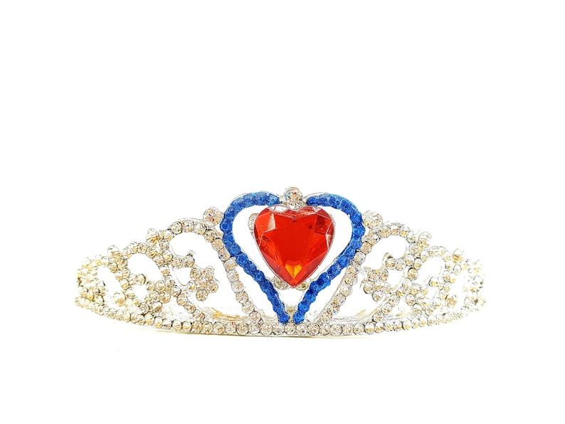 SALE !!!! Red Heart Crown Evie Descendants 3 Crown, Disney Descendants ...