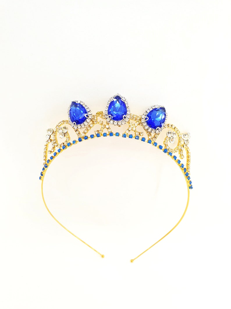 Descendants 3 Audrey Blue Crown Audrey Costume Crown Mal | Etsy