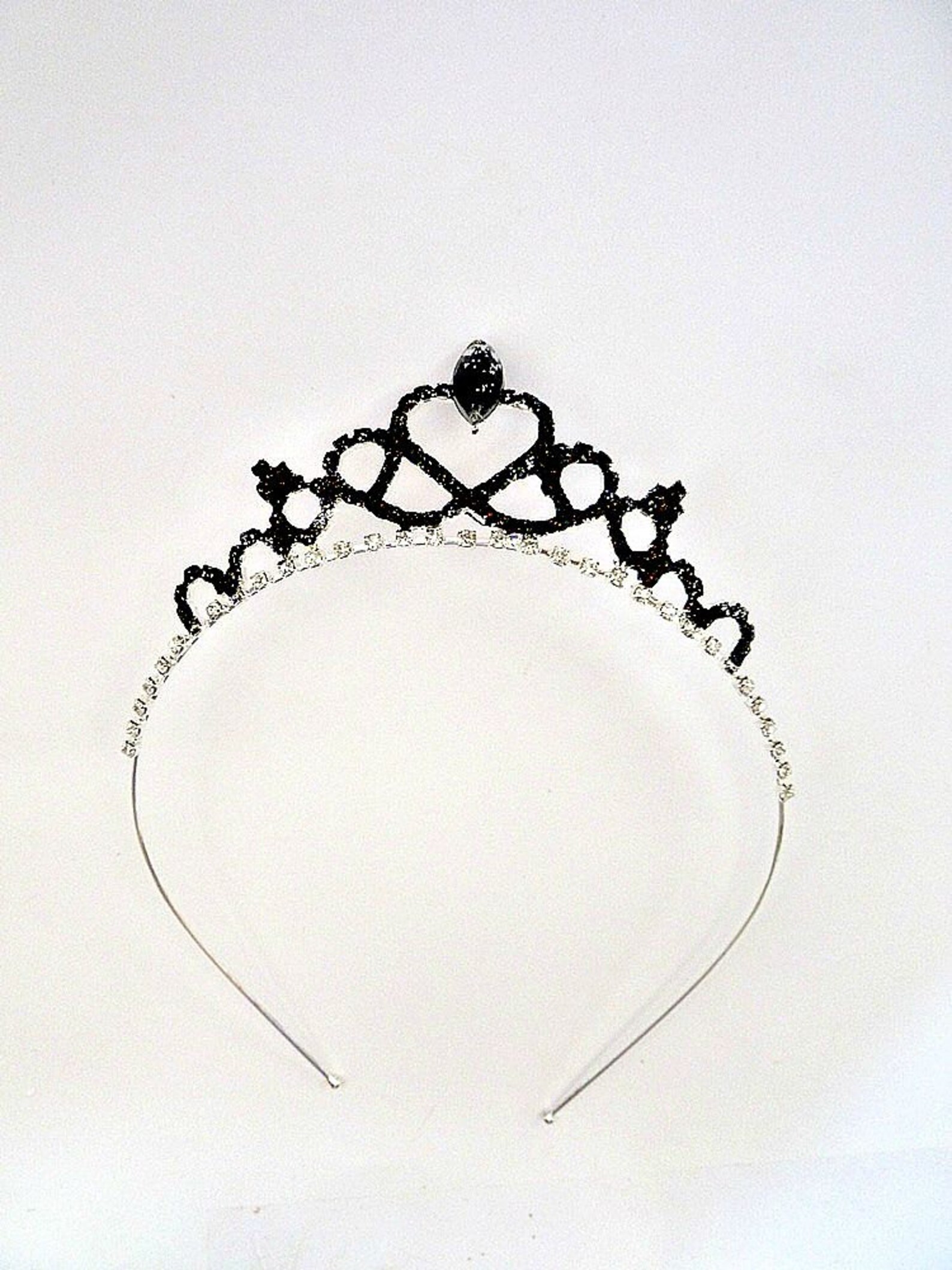 Black Swan Tiara Black Swan Crown Gothic Fascinator - Etsy