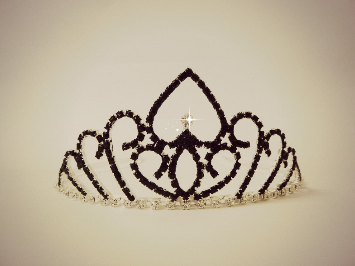 Black Swan Crwon Black Swan Tiara Gothic Fascinator Gothic - Etsy